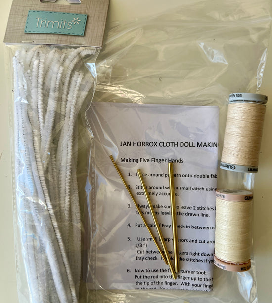 Advanced Doll makers Kit – Jan Horrox Cloth Doll and Textile Supplies